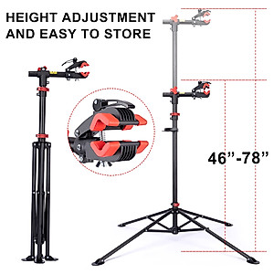 CXWXC Bike Repair Stand - For Maintenance Workstand Ebike Shop Home Mechanics for E Bike, Mountain and Road