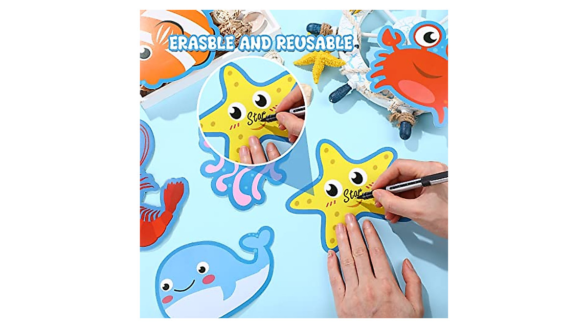 Ocean Animal Cutouts - 45 Pieces for Classroom Decor