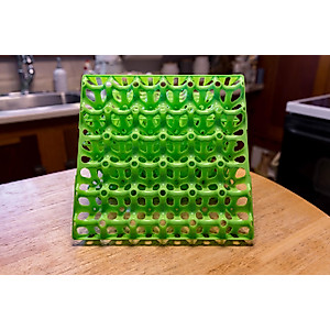 My Favorite Chicken 10 Pack Plastic Egg Flat Carton Tray Holds 30 Eggs Reusable Washable