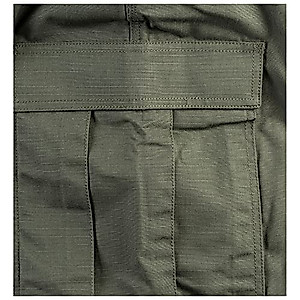 5.11 Tactical Men's Ripstop TDU Pants, Black, Large/Regular