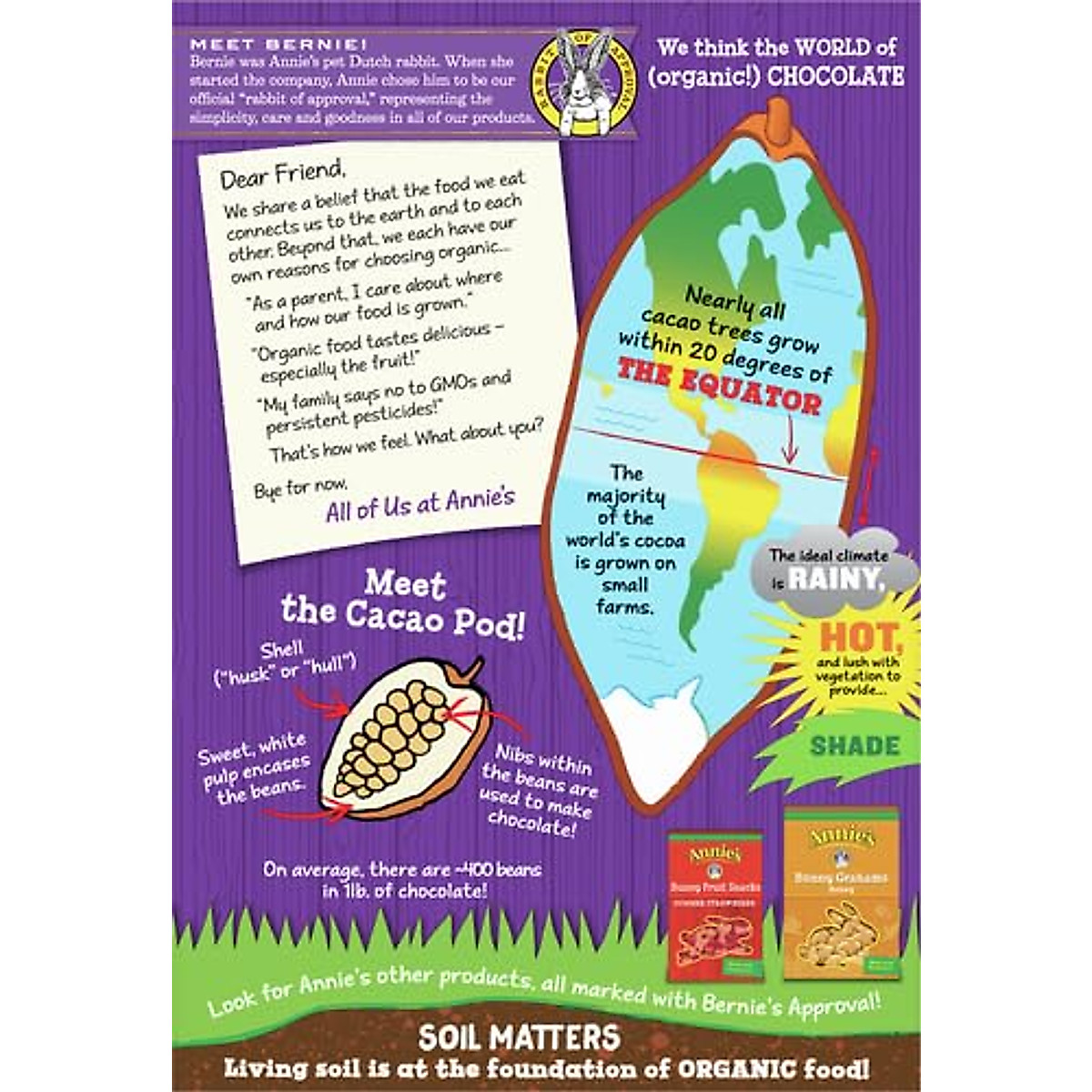 Annie's Organic Chocolate Chip Cookie Bites, 6.5 oz.