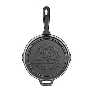 Pit Boss 6 Piece Cast Iron Starter Kit, Black