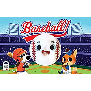Baseball! Children's Finger Puppet Board Book for Babies and Toddlers