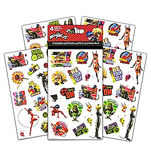 Zagtoon Miraculous Ladybug Beach Towel Set - Bundle with Miraculous Ladybug Microfiber Pool Towel with Bonus Stickers & More (Miraculous Ladybug Bath Set)