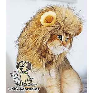 OMG Adorables - Lion Mane Costume for Cats