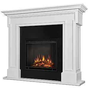 Real Flame White 5010E-W Thayer Electric Fireplace