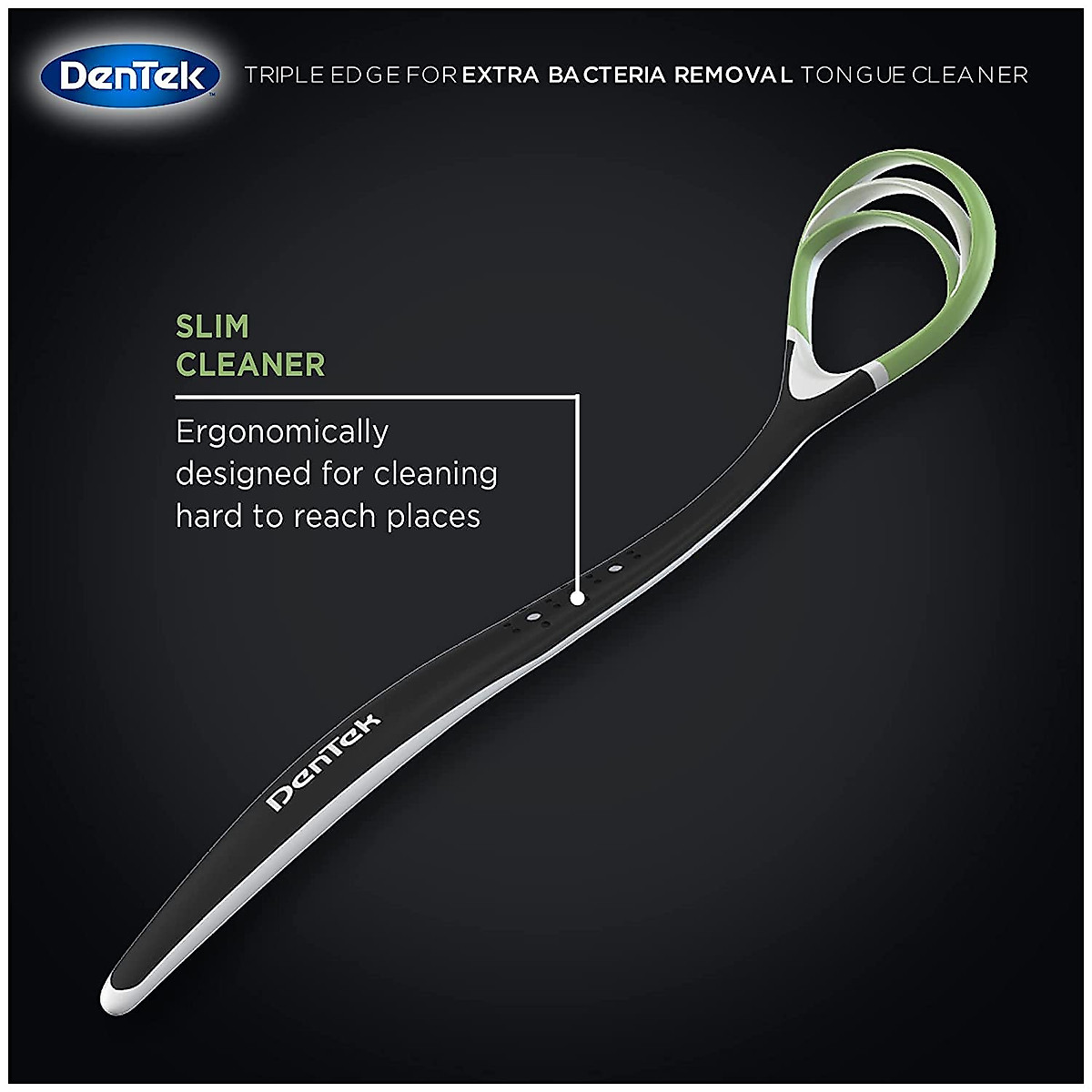 DenTek Tongue Cleaner, Fresh Mint, 1 Count Each | Pack of 5