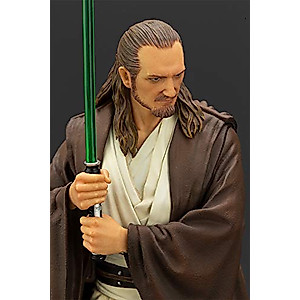 Star Wars: The Phantom Menace: Qui-Gon Jinn ArtFX+ Statue, Multicolor