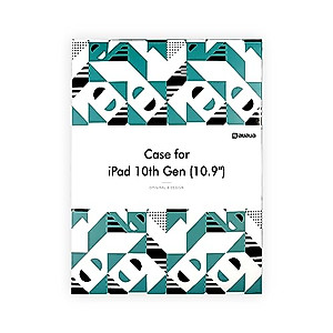 auaua Case for iPad 10th Generation 2022, 10.9 inch Case with Pencil Holder, Auto Sleep/Wake, Adjustable Stand, PU Leather (Brown)