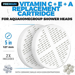 AquaHomeGroup Vitamin C + E +A Replacement Cartridge