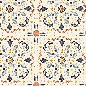 Canyon Springs Fat Quarter Bundle (18 Pieces) by Ash Cascade for Cotton and Steel 18 x 21 inches (45.72 cm x 53.34 cm) Fabric cuts DIY Quilt Fabric