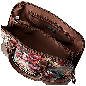 Bueno of California Classic Double Handle Satchel, Watercolor