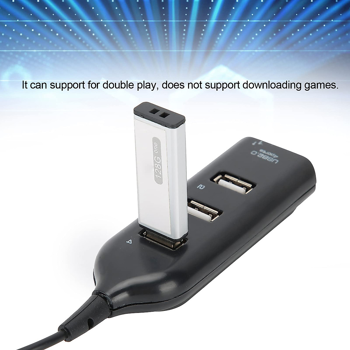 Game Expansion Memory Stick, 128G Game Enhancer Direct Connection for PS1 Mini Dn Game Box Accessories for Advanced Game Package