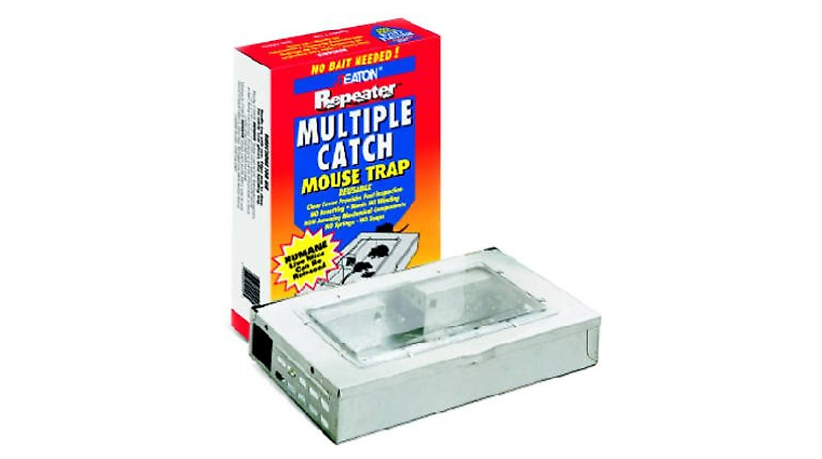 JT Eaton Repeater Animal Trap - Catch Mice Humanely