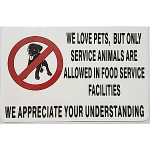 DOG SIGN (Very small STICKER !! 1x1.5 inch !!!!!!)