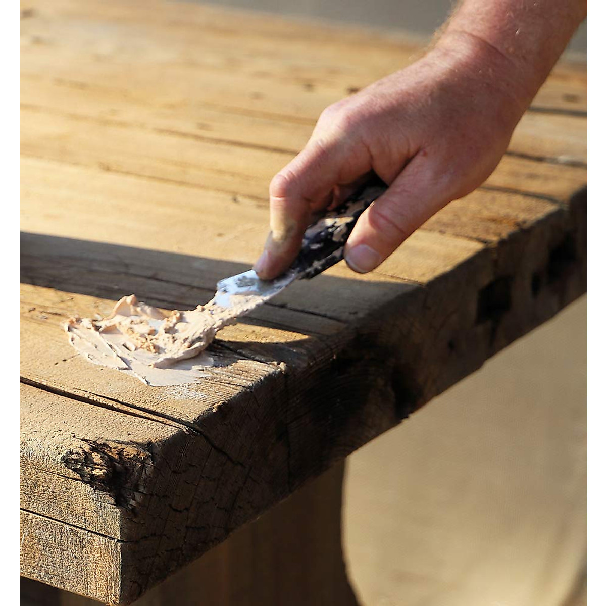 FamoWood Red Oak 40022134 Latex Wood Filler-Pint, 1 Pack