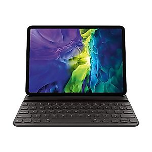 Apple Smart Keyboard Folio: iPad Keyboard case for iPad Pro 11-inch (1st, 2nd, 3rd, 4th Generation) and iPad Air (4th, 5th Generation), Two Viewing Angles, Front Back Protection, Portuguese - Black