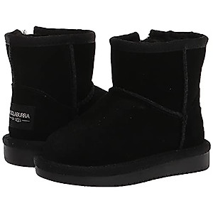 Koolaburra by UGG unisex child Koola Mini Fashion Boot, Black, 2 Little Kid US
