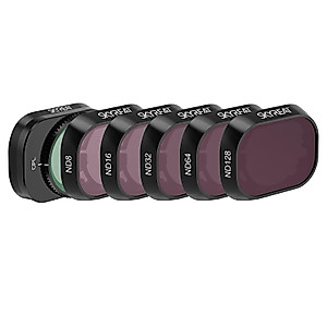 SKYREAT ND Filters Set for DJI Mini 4 Pro Accessories,6 Pack-(CPL, ND8, ND16, ND32, ND64,ND128)