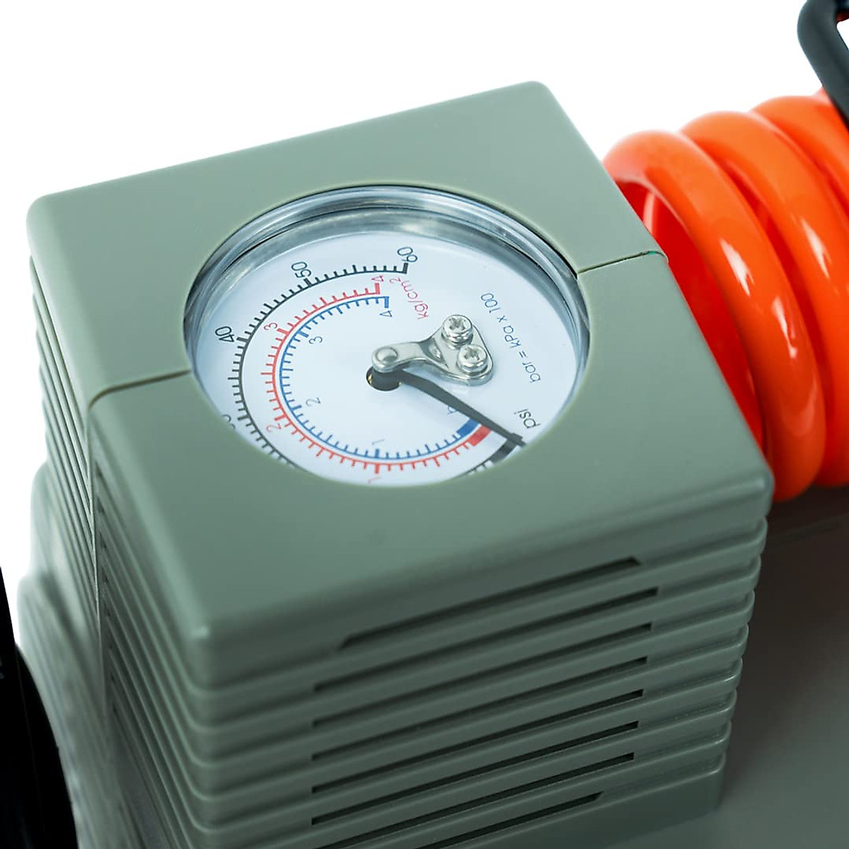 Cannon Sports Electric Ball Inflator Pump for Exercise Balls with Needle & Gauge