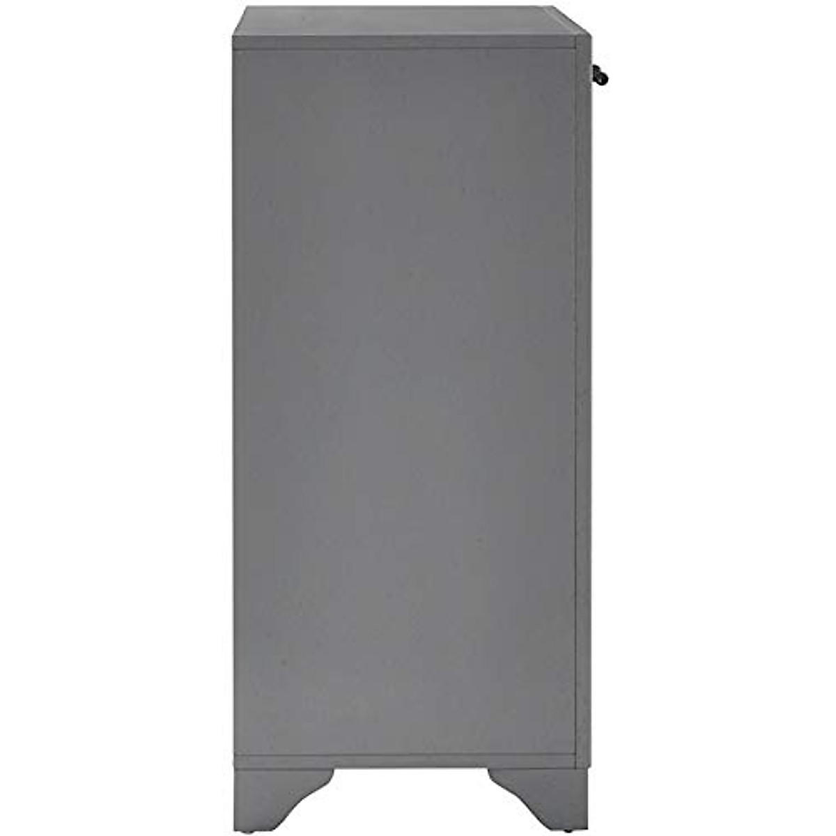 Crosley Furniture Tara Linen Hamper, Vintage Gray