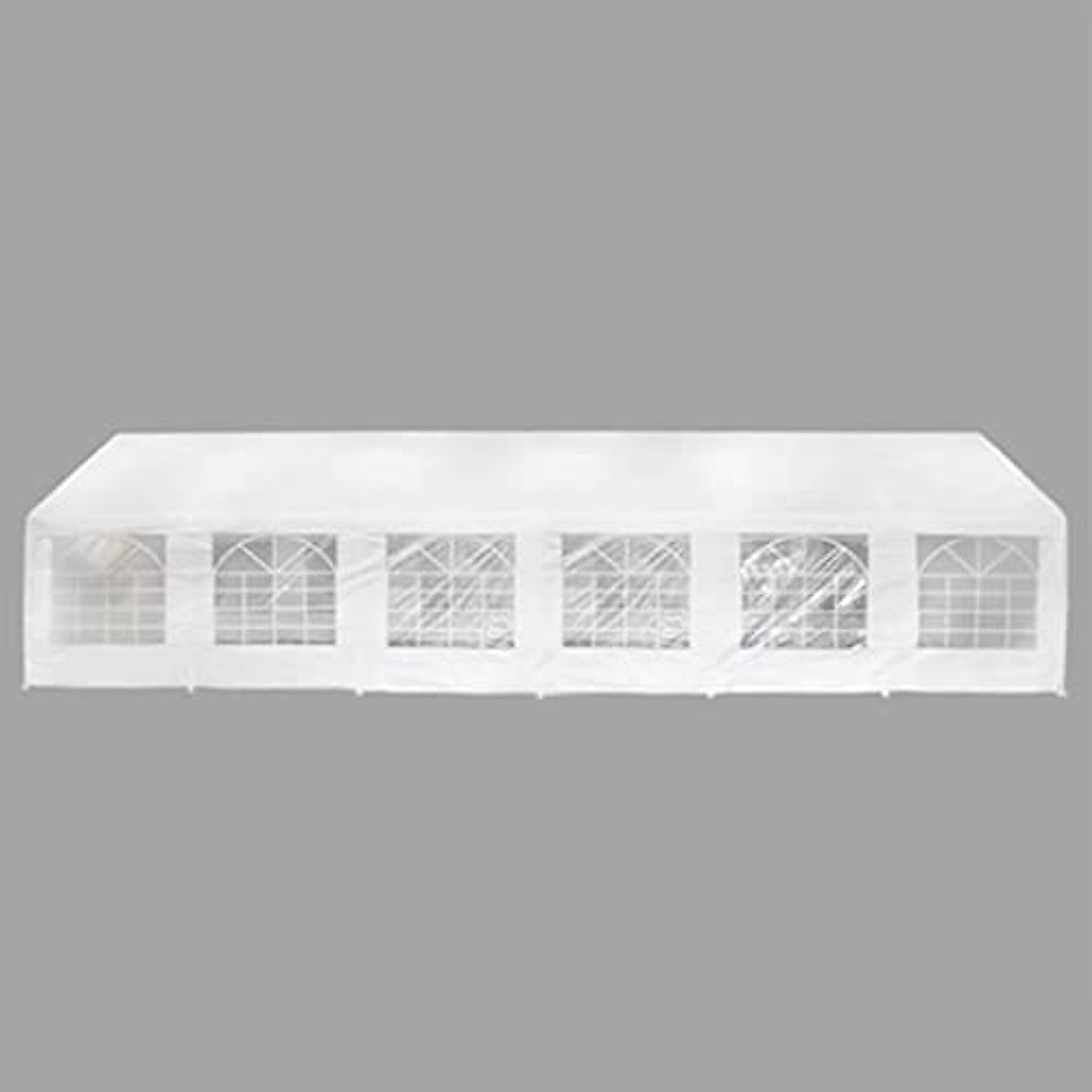 vidaXL Party Tent Heavy Duty with Windows Side Walls Outdoor Patio Garden Pop Up Gazebo Canopy White 39.4' x 19.7'