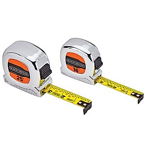 beyond by BLACK+DECKER Tape Measure Bundle, 25-Foot & 16-Foot (BDHT36456AEV)
