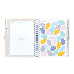 Busy B 6584 "Baby B Baby Journal with Pockets and Stickers, Neutral