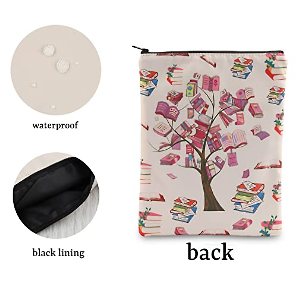 Book Nerd Book Sleeve Reading Book Protector Book Lover Gift Abibliophobia Book Cover Bookworm Gift Book Club Gift