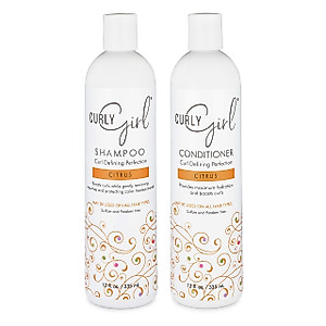 Curly Girl Curl Hair Shampoo Conditioner Set 12 oz Bottles Curly Girl Method Approved Curly Girls Hair Care Frizz Control