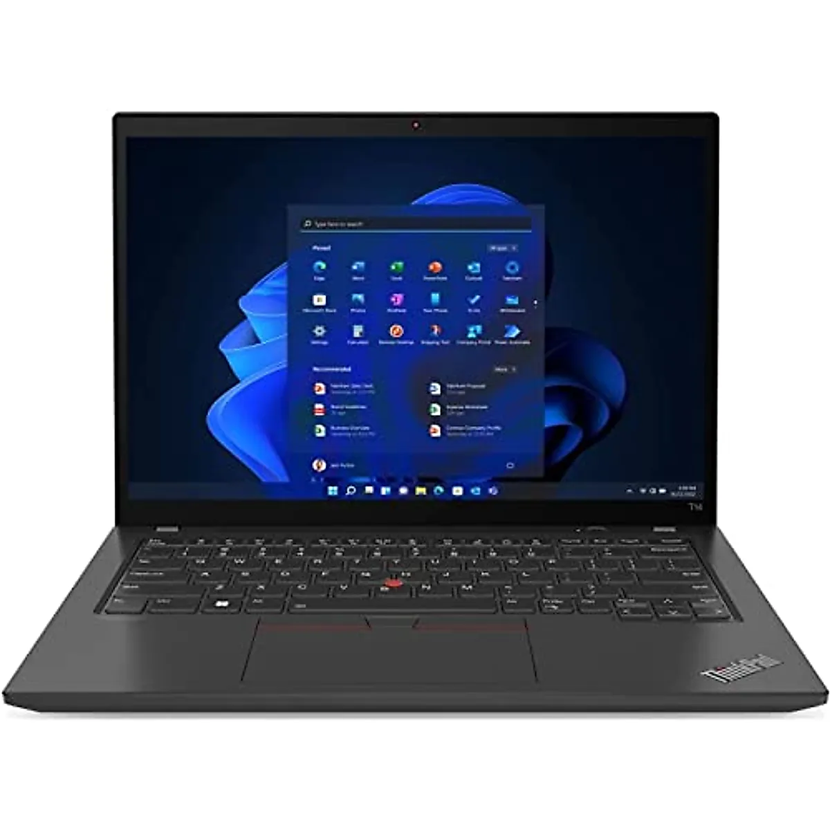 Lenovo ThinkPad T14 Gen 3 Intel Core i7-1260P, 12C, 14" WUXGA (1920x1200) IPS 300nits Anti-Glare, 16 GB RAM, 512 GB NVMe SSD, Windows Pro, 3 Yrs, 21AH00BSUS