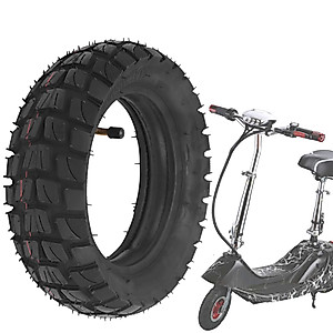 VGEBY Electric Scooter Tire/Wheel, 10in Electric Scooter Tire with Inner Tube Inflatable Rubber Tyre Replacement 255x80 Electric Scooters Equipment