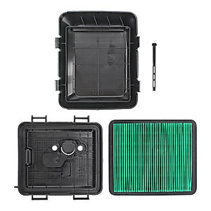 AUTOKAY 17231-Z0L-050 17220-ZM0-030 Air Cleaner Case Cover and 17211-ZL8-023 Air Filter for Honda GCV160 GC135 GC160 GC190A GC190LA GCV135 GCV160A Engine HRR216 HRS216 HRB216 HRT216 HRZ216 Lawn Mower