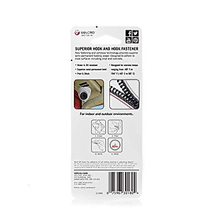 VELCRO Brand - VEL-30180-USA ALFA-LOK Fasteners | Heavy Duty Snap-Lock Technology | Self-Engaging and Multidirectional Use | Black, 1 inch Squares, 16 Sets
