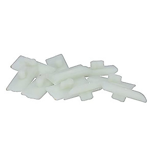 Akozon 10PCS Chain Guide, MS290 381 360 390 440 640 660 Anti-dust Cover pad Bumper Strip Fit for Slider Steele Accessories Garden Tool Chainsaw Replace Parts