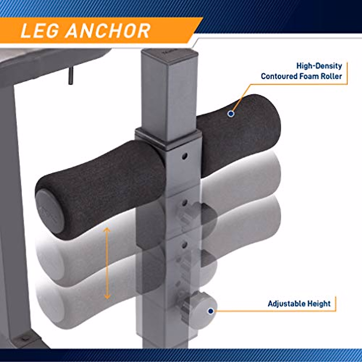 Marcy Adjustable Hyperextension Roman Chair / Exercise Hyper Bench JD-3.1