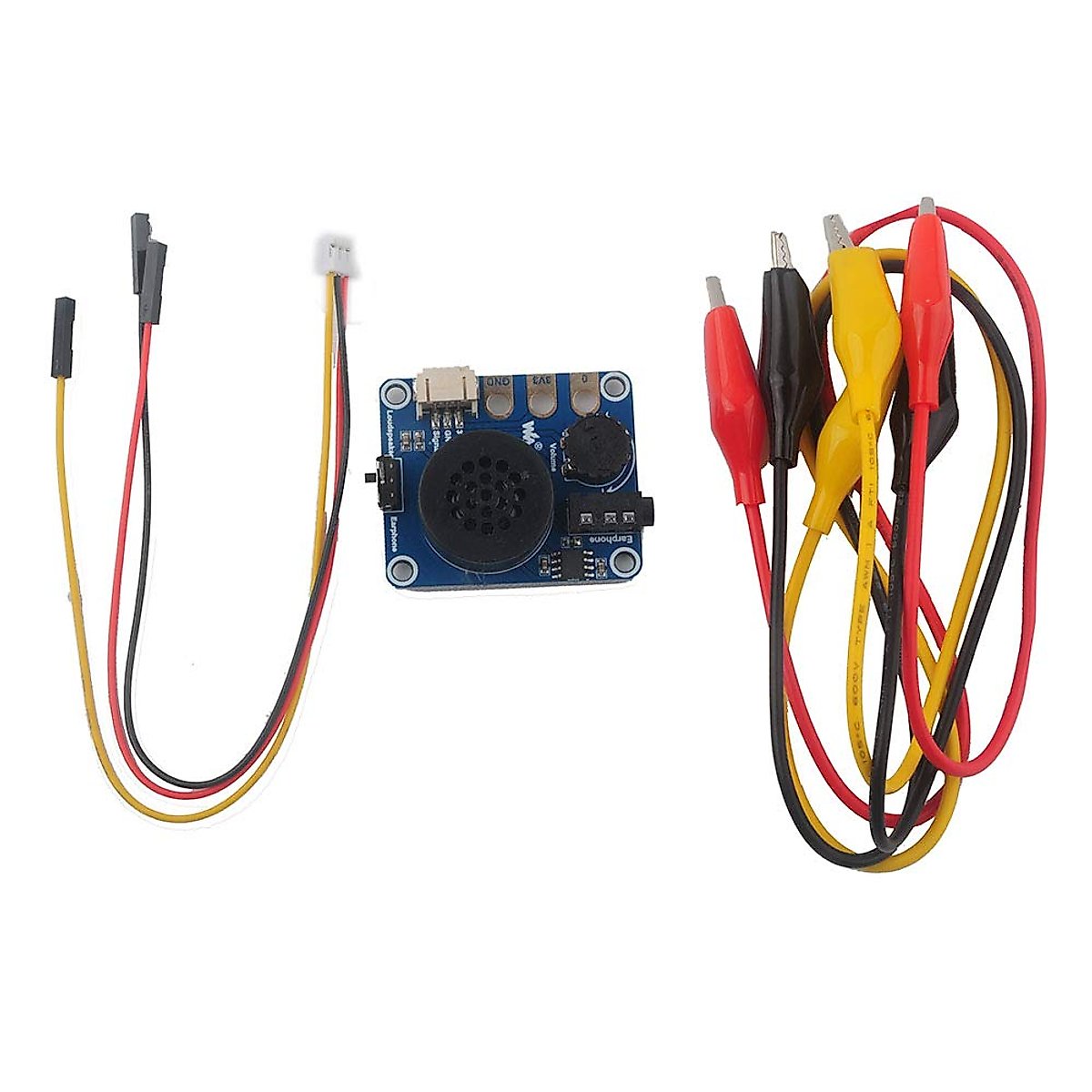 Stemedu for Microbit Speaker Expansion Module - Volume Adjustment - Onboard Hi-Fi chip with Earphone Jack - Makes Your Micro:bit Become a Music Player