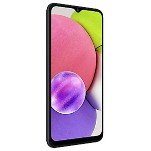 Samsung Galaxy A03S 4G LTE (NOT 5G) 6.5" HD+ Triple Camera 5000mAh Battery, Dual Sim GSM Unlocked Global 4G Volte (NOT VERIZON/Boost) International Model A037M/DS (Black, 32GB)