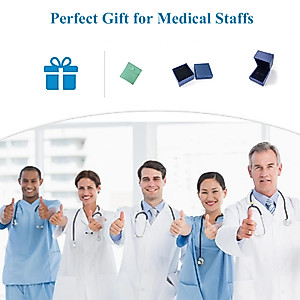 Personalized Stethoscope ID Tag, Stethoscope Charm Personalized Name Charm Wide 3/4"Cuff/Wrap Style Universal Fit Stethoscope Charm…