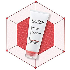LABO-H Probiotics Hair Loss Symptom Relief Scalp Skin Care Kit, Shampoo Scalp Strengthening 400ml / 13.5 fl oz + Probiotics Hair Loss Symptom Relief Scalp Strengthening Treatment 200ml / 6.8 fl oz