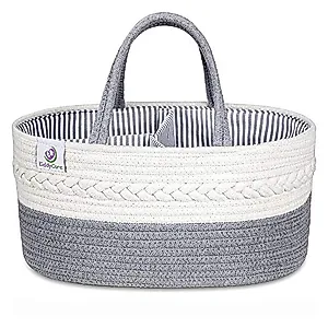 KiddyCare Diaper Caddy Organiser Grey Regular Size