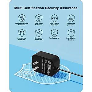 VHBW for Waterpik Replacement Charger, Compatible with Waterpik WP360 WP360W WP462 WP462W WP450 WP450W Water flosser Power Cord