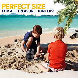 VIKOS Products Detector Accessories - Sand Scoop and Trowel for Detecting and Beachcombing - Made of Heavy-Duty Plastic - Lightweight and Portable Sand Scoop & Shovel for All Ages