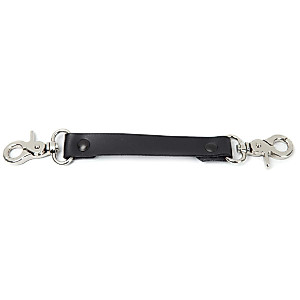Leather Anti-Sway Strap for Radio Strap for Firefighter’s Radio Strap Anti-Sway Strap for Two Way Radio Case Compatible with Boston Leather Radio Holder