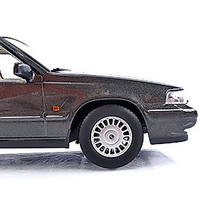 Solido 1:18 Triple 9 1996 Volvo 960 Dark Grey Metallic Die-Cast Model Car