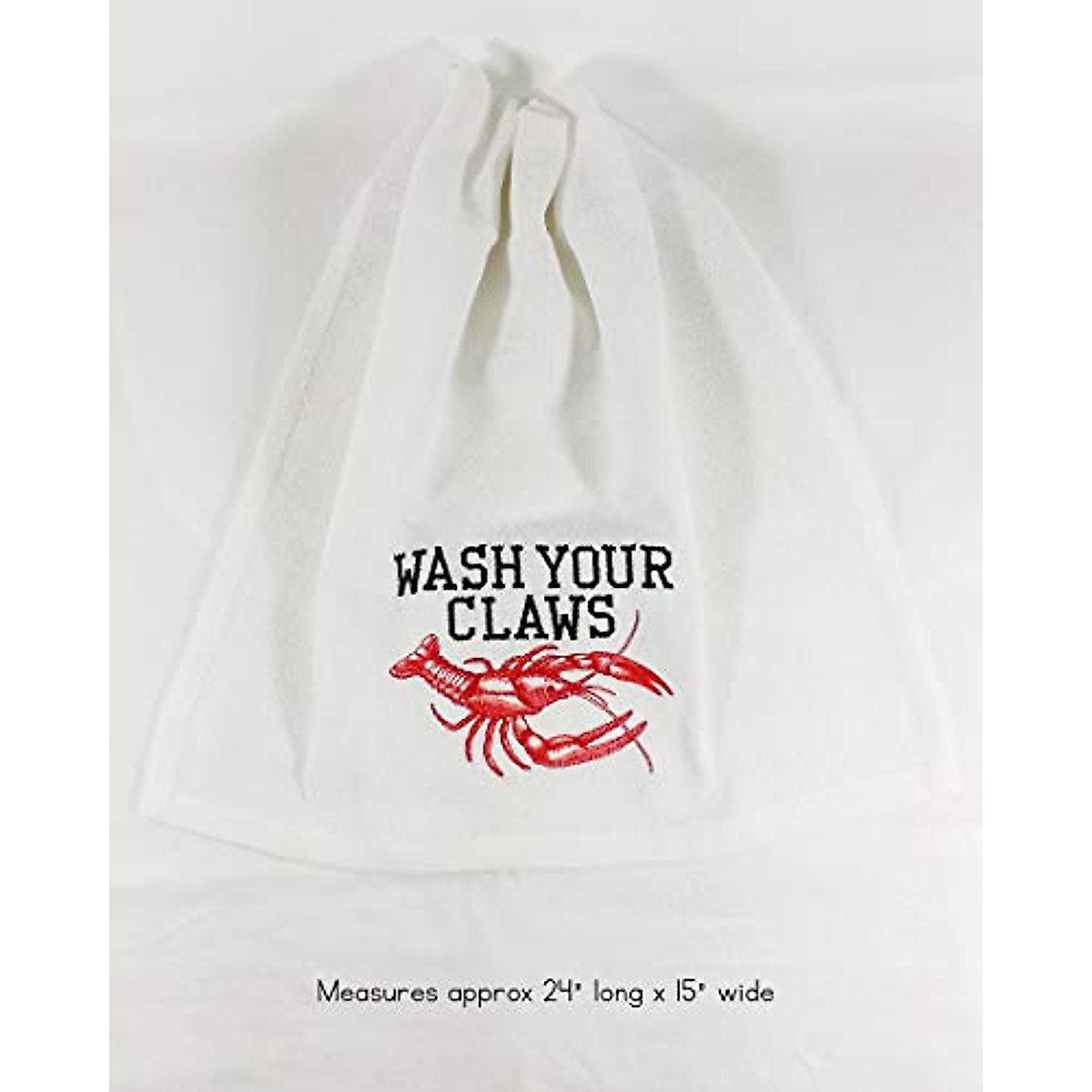 Crawfish Funny Kitchen Towel Wash Your Claws