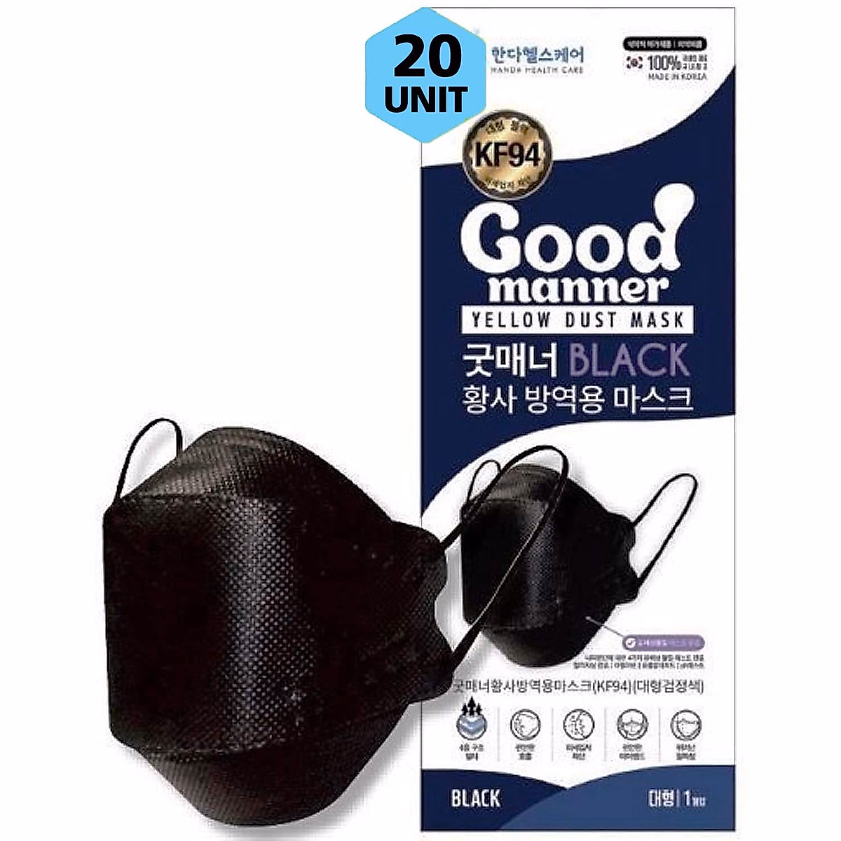 KF-94 Face Mask - Good Manner - Korea Filter (20)