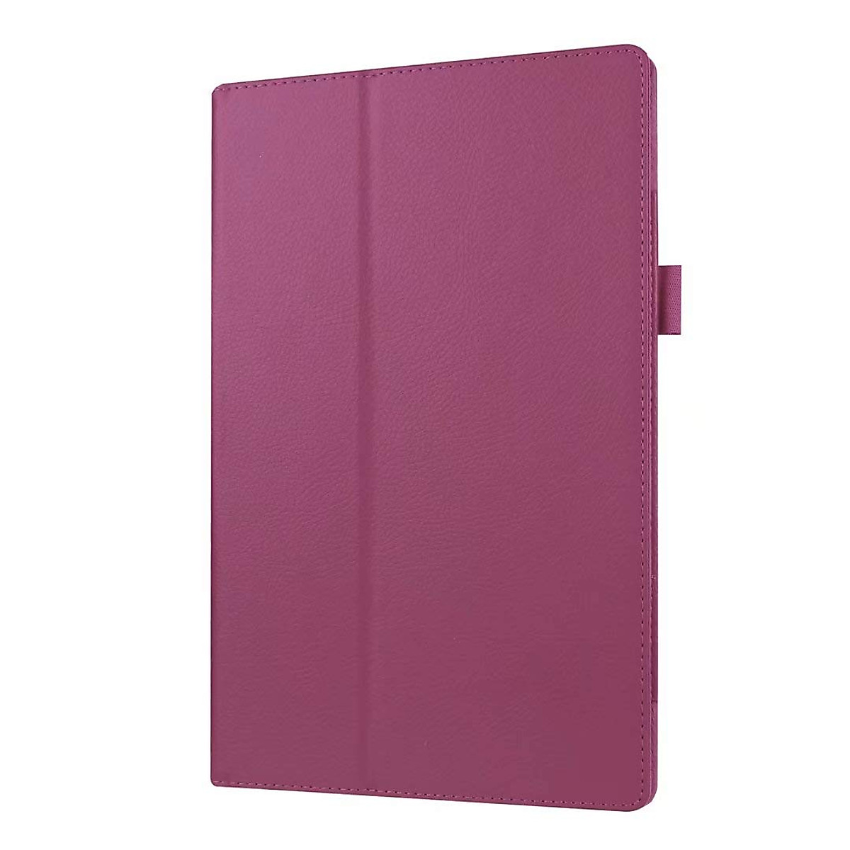for Amazon All-New Kindle Fire HD10 7th 9th Generation Smart Cover, Ultra Slim Folio Stand Auto Sleep/Wake Up Leather Case for All New Fire HD 10 (2017 Release) (2019 Release) 10.1 inch (Li-Purple)
