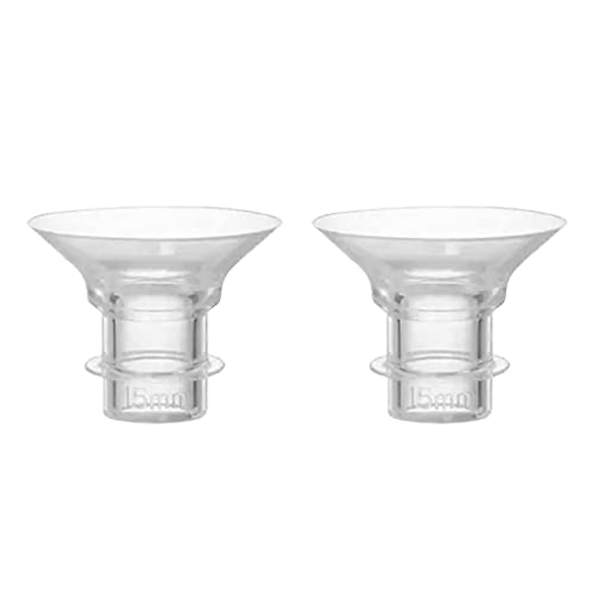 Flange Insert 15mm, Compatible with S9/S12/S9Pro/S12Pro Wearable Breast Pump Parts Replace, Pump Shield/Flange Insert to Reduce 24mm Down to 15mm