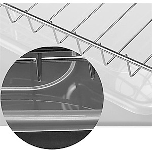 Plate Rack Draining Dish Rack Kitchen Dish Drainer Drying Rack Holder Plates Cup Tableware Bowl Shelf Basket kitchen shelf organizer Pan Plate Holder